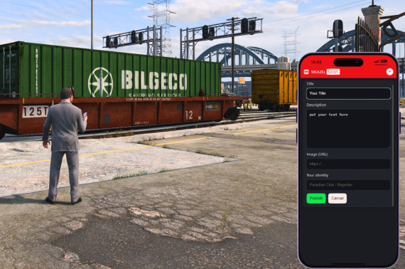 Script - Weazel News App LB-Phone | ForumFivem - Fivem Scripts , Fivem Mods
