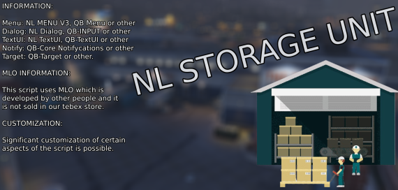 NL Development | [QB] NL Storage Units + NL FormMenu