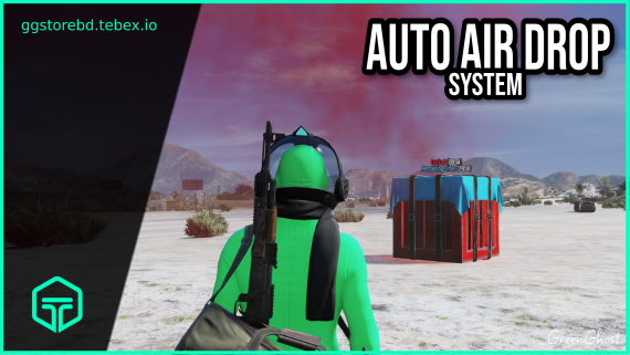 GG Store · Auto Air Drop [QBCORE/ESX/QBX]