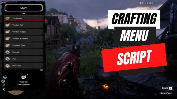 DVR'Scripts | Crafting Menu