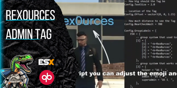 Fox & Blicky Development · Admin Tag [ESX & QB-Core]