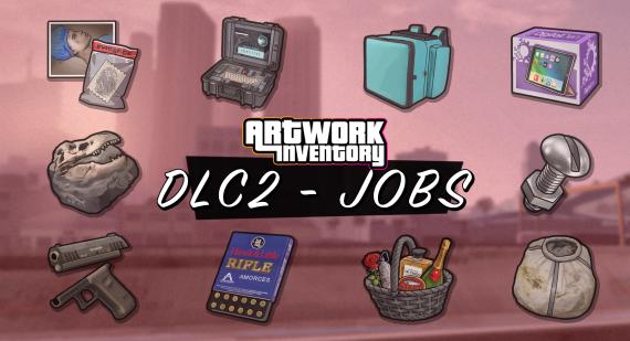 Artwork Inventory · JOBS DLC (+4500 icons)