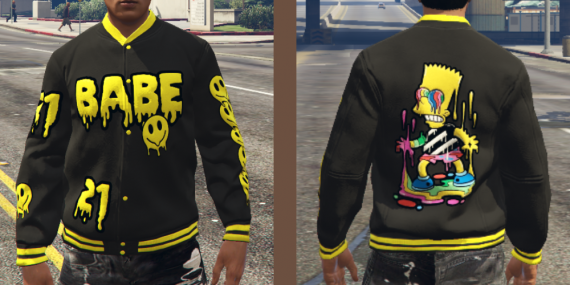 TUNGAO | VARSITY JACKET DRIP