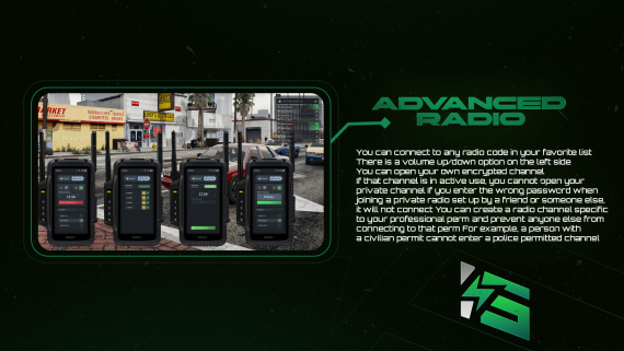 izzy Scripts · [Advanced Radio] ESCROW QBCORE ESX QBOX