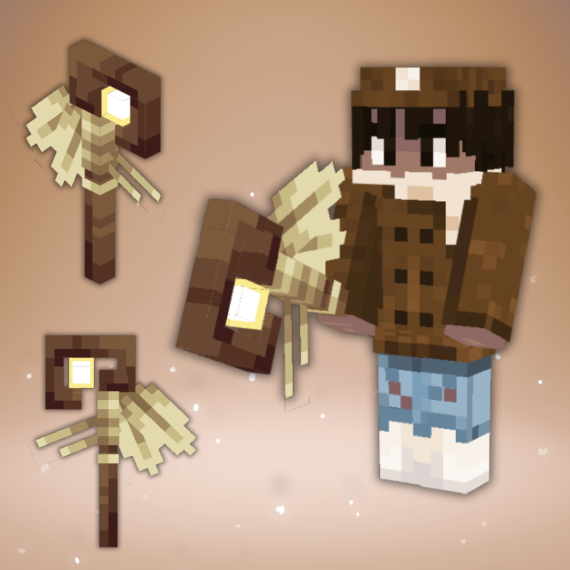 Fire's Garden SMP · Moth Lantern Staff