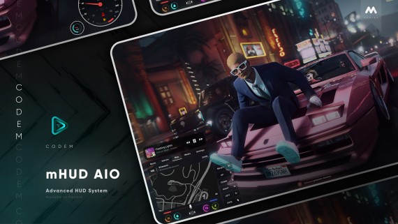 CodeM | mHUD AIO ESX QB