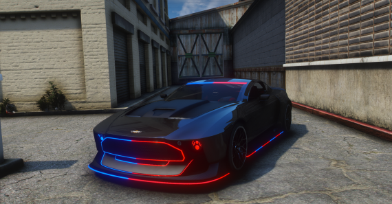 VERSUS CARS | Dewbauchee Champion Police Modern Lights [NON-ELS]