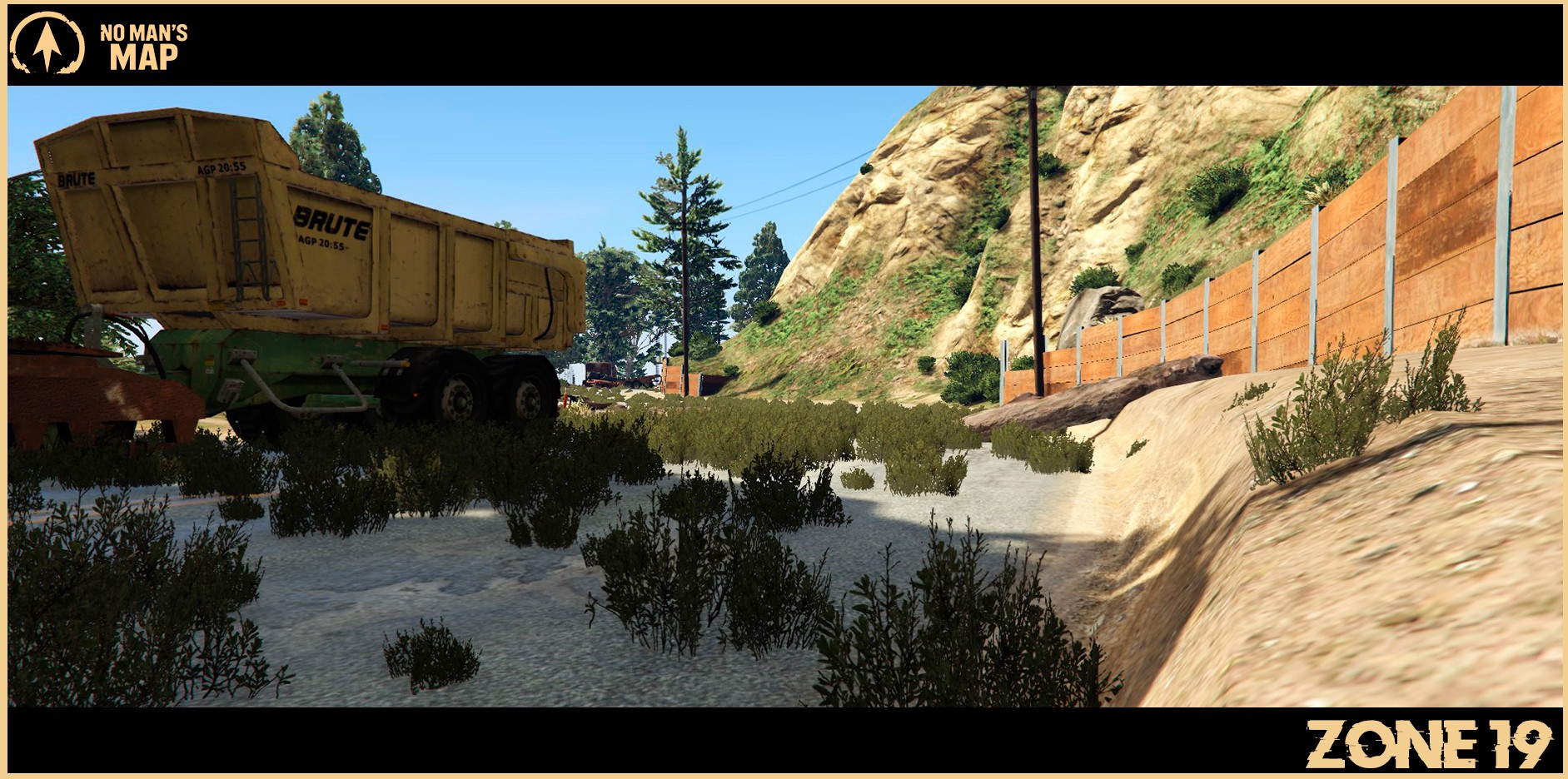 No Man’s Map · Zone 19 / Apocalypse