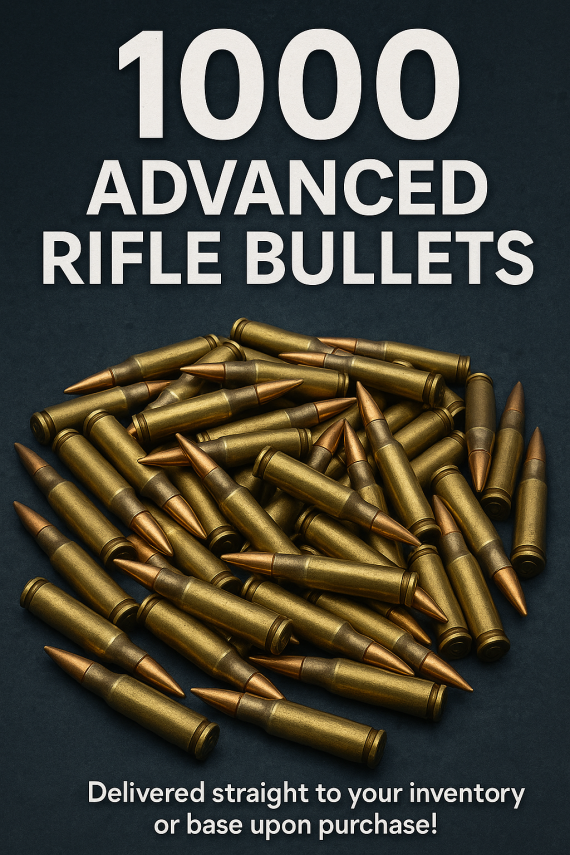 The LoadedCrysis Cluster Store | 1000 Advanced Rifle Bullets