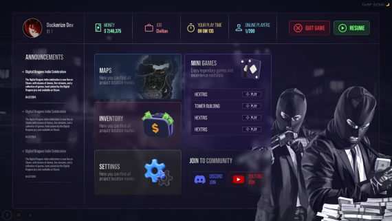 Dockerize Scripts | [QB] Vip System OPEN SOURCE