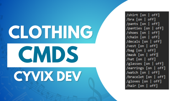 Cyvix Studios · Clothing Commands