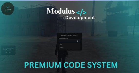 Modulus Development · [QBCORE] Premium Code System