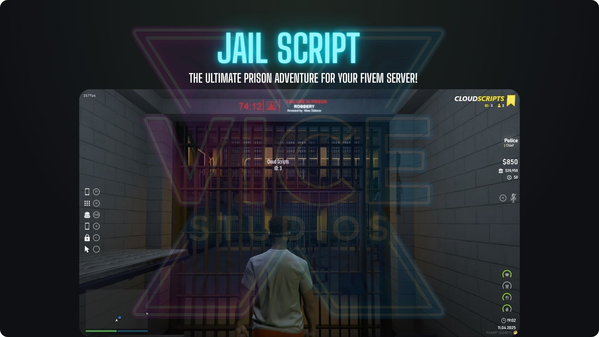 ViceX Studios · Jail Script