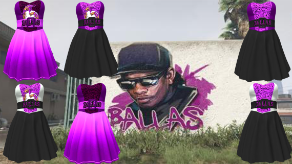 GTV Clothing · Ballas Gang Dress