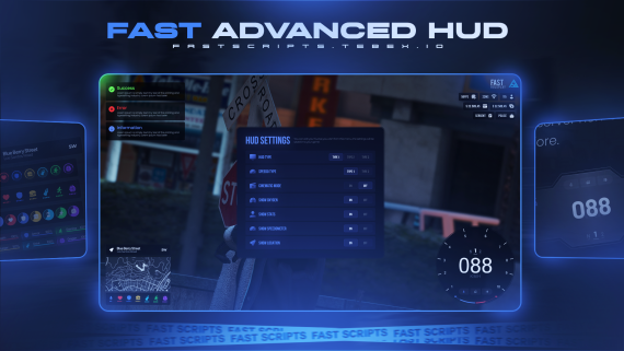 Best FiveM Tebex Scripts and Resources | ESX & QBCore Mods | Fast Scripts