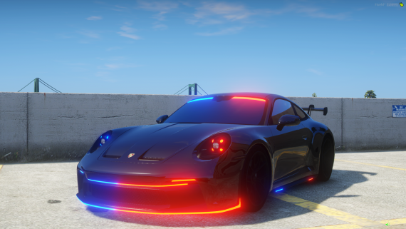 VERSUS CARS | 911 GT3 Police Modern Lights [NON-ELS]