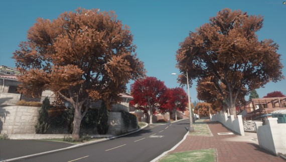 PCMR Architecture FiveM | Autumn Vegetation