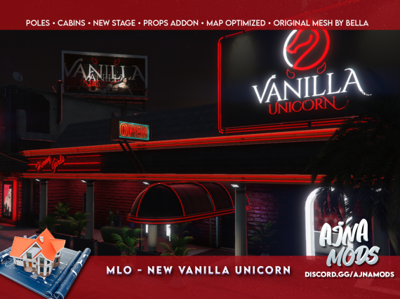 AjnaMods · New Vanilla Unicorn + Motel