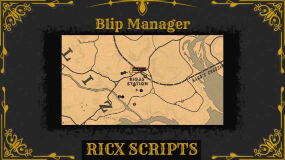 RicX RedM Scripts | Blip Manager - RedM Scripts
