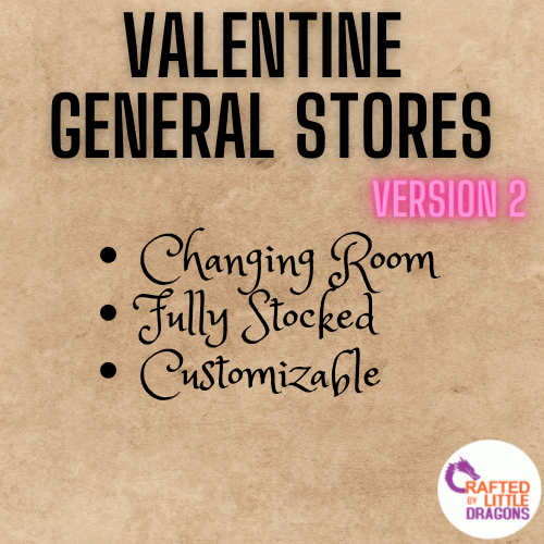 Crafted By Little Dragons | Valentine Gen Store V2