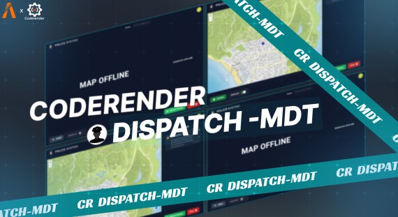 Code Render · CR-DispatchMDT | Real-Time Police Dispatch & MDT System