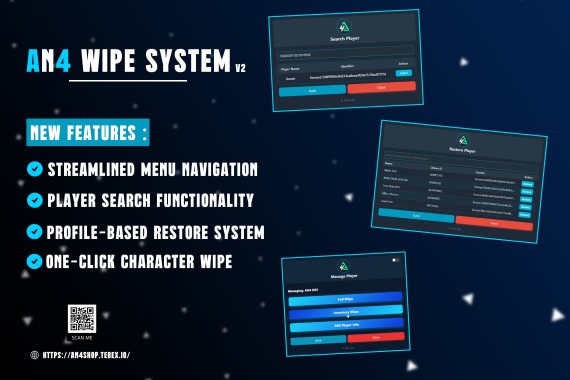 AN4 SHOP · AN4 WIPE SYSTEM V2 [ESX]