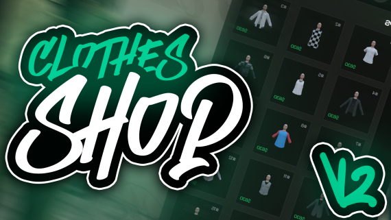 Var-ClothesShop V2 | Next-gen clothing shop with col...