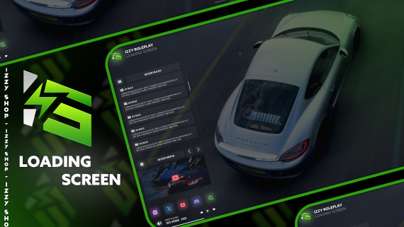 izzy Scripts · [Loading Screen V9] ESCROW QBCORE ESX QBOX