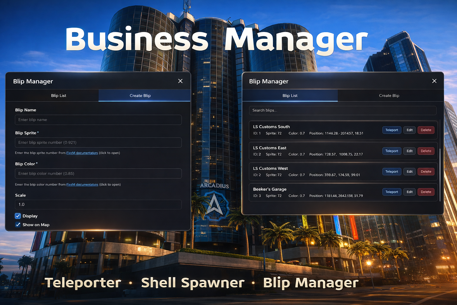 Imagine Delta · Business Manager