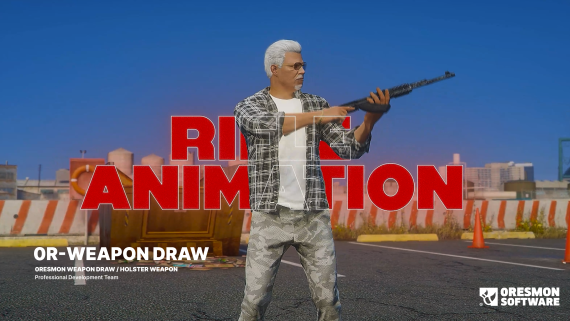 0RESMON | 0R-WEAPON DRAW (HOLSTER WEAPON) 7 DIFFERENT DRAW ANIMATION OPEN SOURCE | aw3