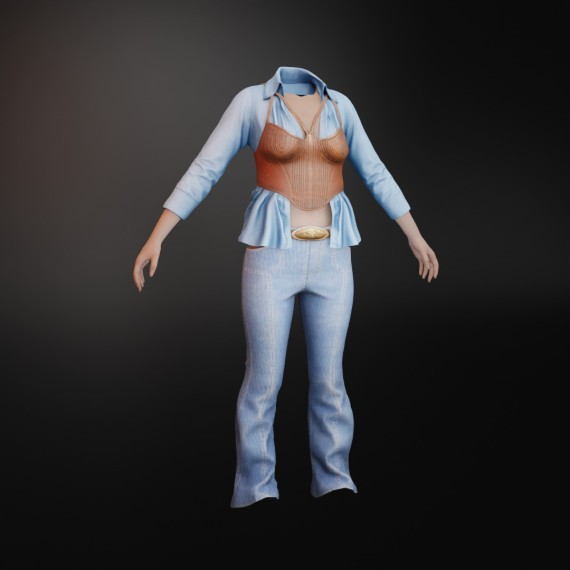 Pewe Studios Clothes · One Set