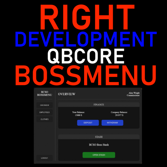 Right Development | Bossmenu