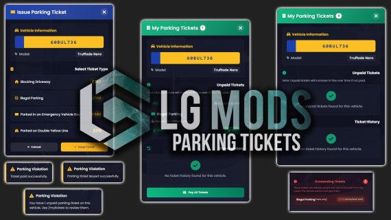 LGMods | UK Parking Tickets (QB/ESX)