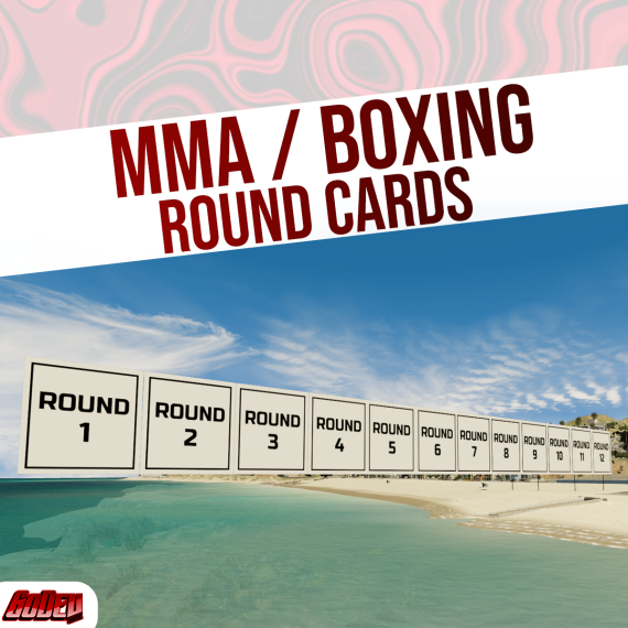 GoDev Store | [FiveM] MMA / Boxing Round Cards