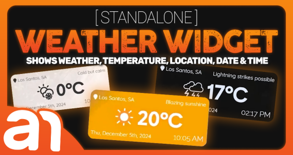 AN FiveM Scripts · AN Weather Widget