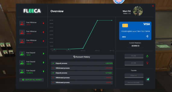 Wert Dev | [QB][ESCROW] Wert Banking (Bank ui and system)
