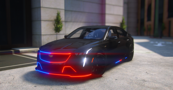 VERSUS CARS | CT5-V Blckwing Police Modern Lights [NON-ELS]