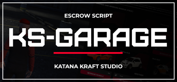 Katana Kraft Studio · KS-Garage [ESX - QB - QBX]