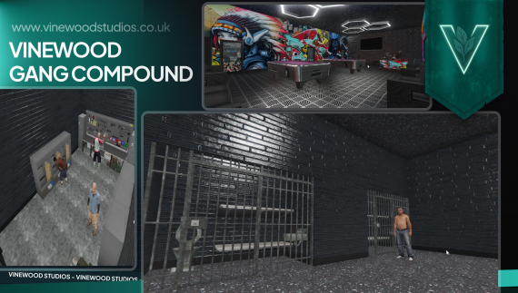 Vinewood Studios FiveM Development · Popular Street Gang Compound