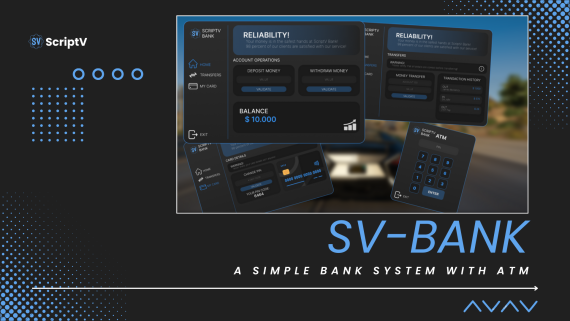 ScriptV FiveM | [ESX] SV-BANK {1.0.0}
