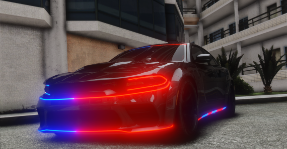 VERSUS CARS | Charger S-R-T Widebody Police Modern Lights [NON-ELS]