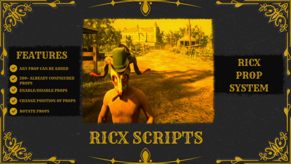 RicX RedM Scripts | Props Locked