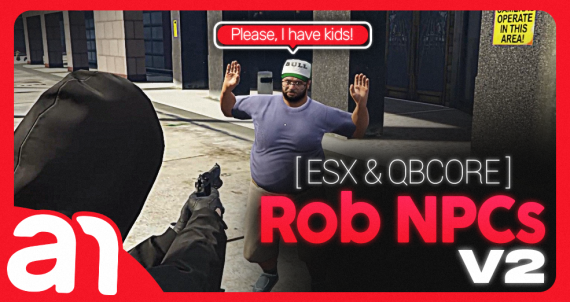 AN FiveM Scripts · Rob NPC V2