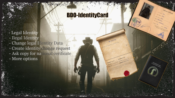 BODO SCRIPTS REDM · bdo-identitycard