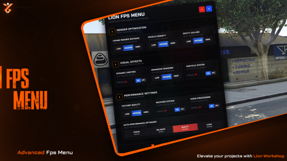 Shop Premium FiveM Scripts: ESX & QBCore Mods | Lion Store