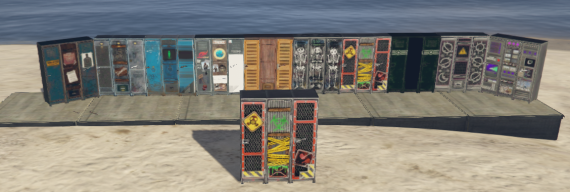 DiamondStore | Pack 10 Lockers for Rust-FiveM
