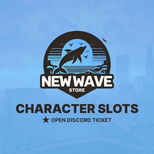New Wave Roleplay · Character Slots
