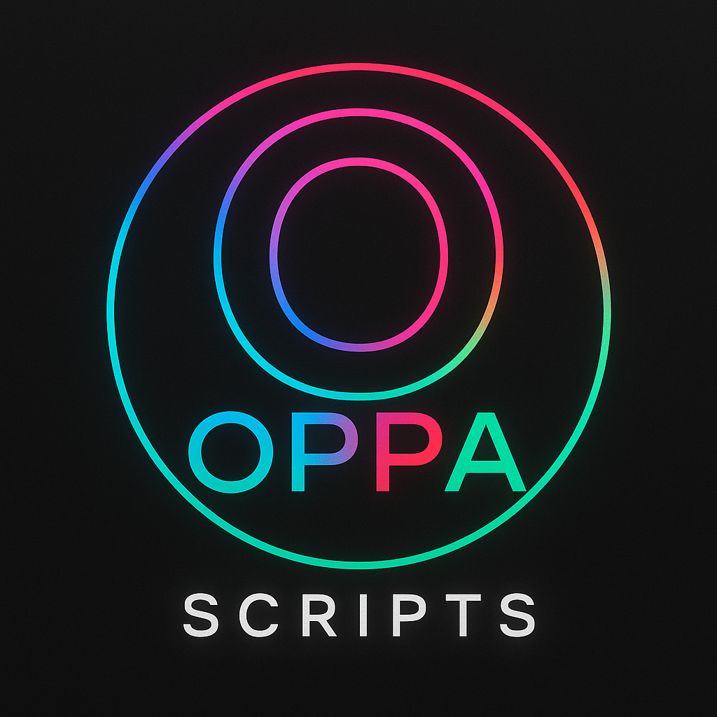 OPPA Scripts · Welcome