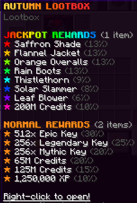 LightSkies | Autumn Lootbox