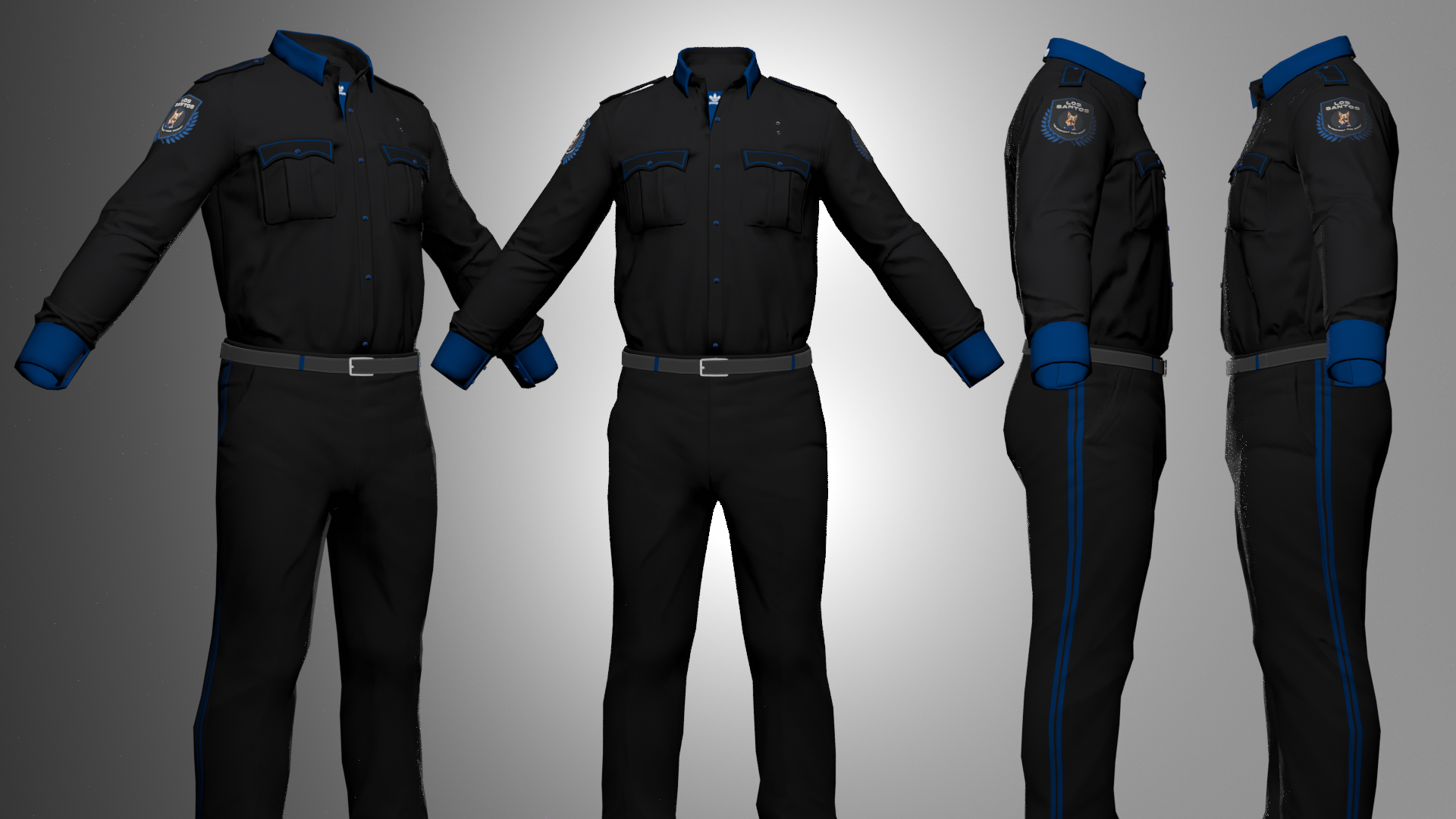 RedLine Developments | [Add-On] LSPD Clothing Pack